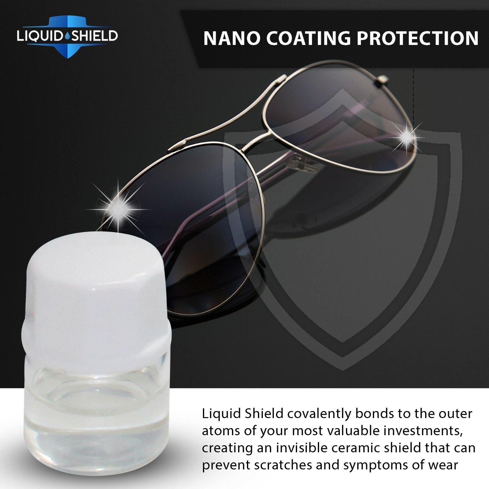 Liquid Shield Eyewear Eye Glasses Lens Scratch Resistant Protective ...