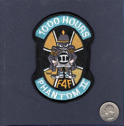 GAF F-4 F PHANTOM 1000 HOURS LUFTWAFFE German Air Force Squadron Crew ...