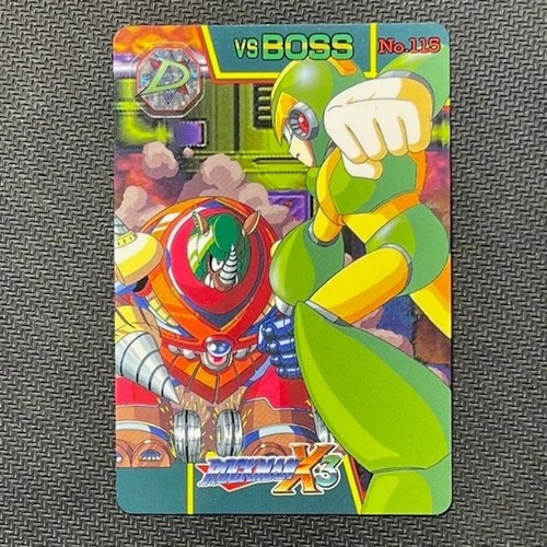 S1045 Rockman X3 Megaman X3 No.115 Bandai Vintage Carddass Card 1995 | eBay