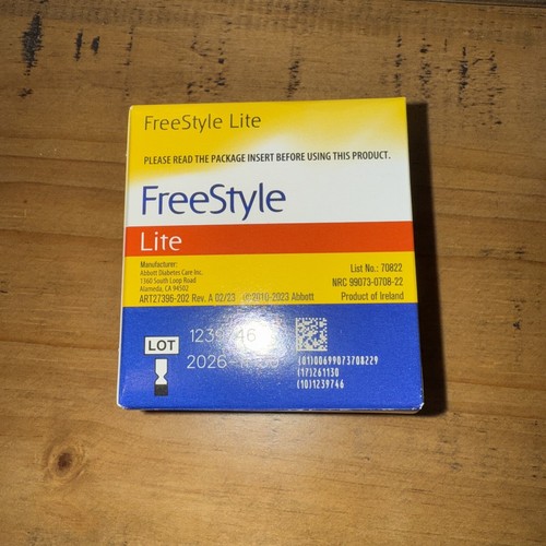 Freestyle Lite InsuLinx Blood Glucose Test Strips 50 Count New Exp ...