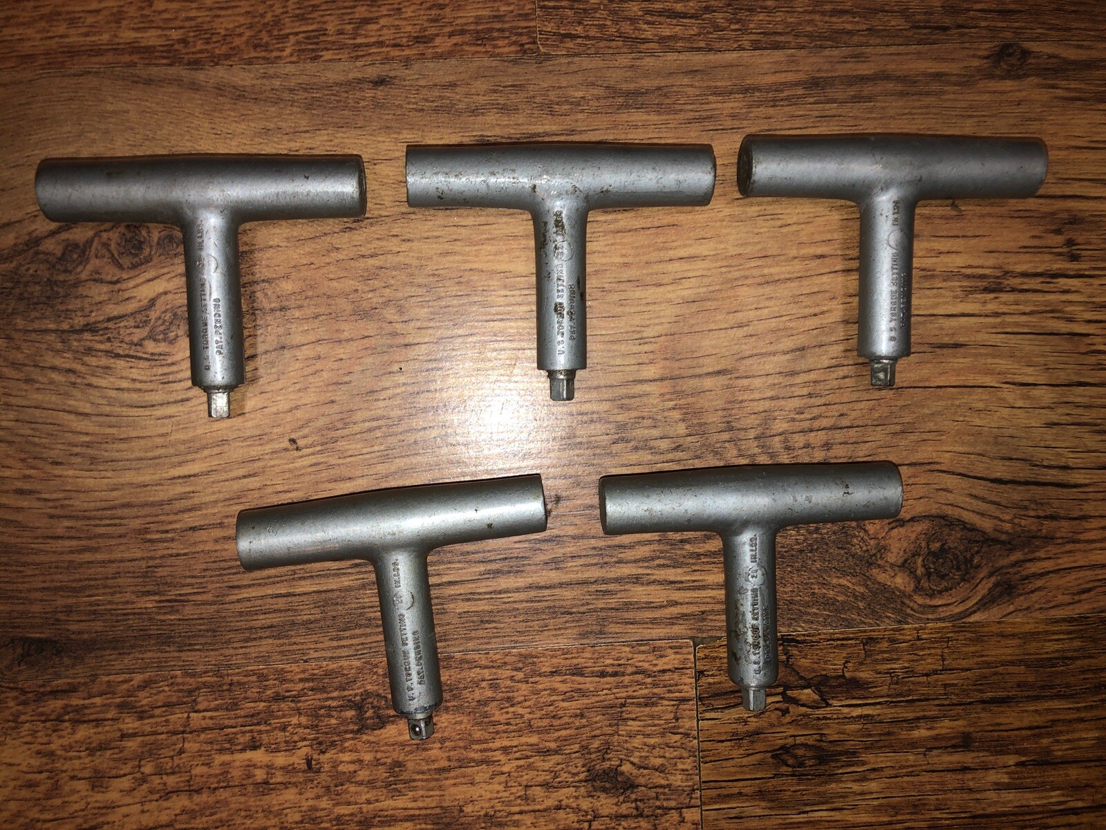 5 x Vintage Skyway Precision Tool Co. Aircraft Torque Wrench 1/4" Dr ...