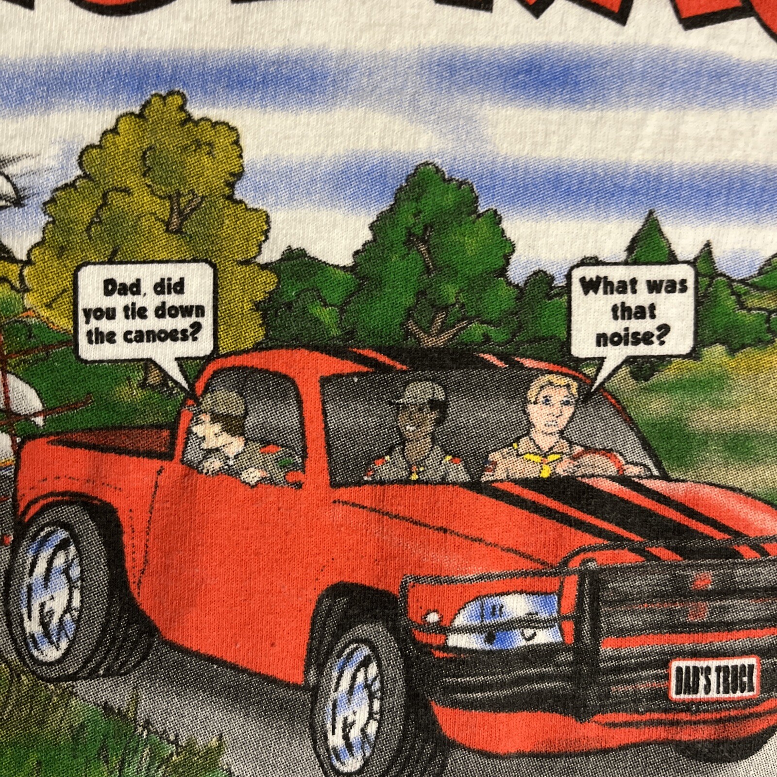 Longhorn Council Brazos River Canoe Race Shirt Medium - Gem