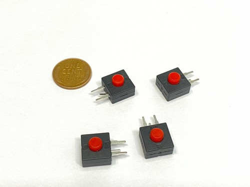 4 x Latching push button switch smd on/off flashlight 213WD 12mm 3pin ...