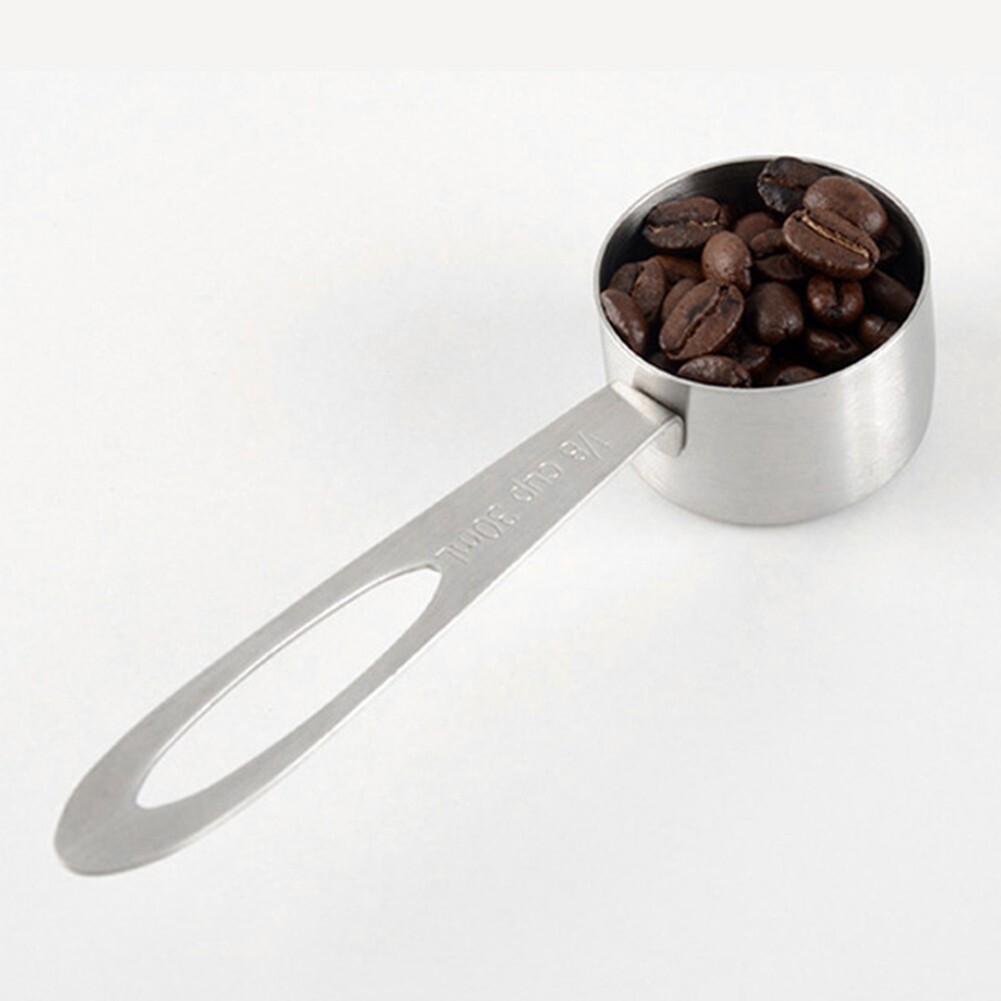 Coffee Scoop Measuring Cups Tea Leaves Kitchen Long Handle Sugar Cafe ...
