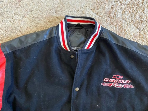 Vintage Chevrolet Racing Jacket Size XXL Steve and Barry’s | eBay