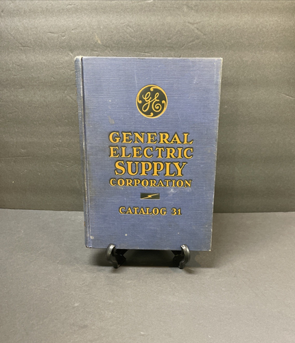 General Electric Supply Corporation Vintage Trade Catalog No. 31 | eBay