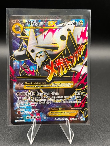 Pokemon Mega M Aggron EX Full Art 154/160 - XY Primal Clash | eBay