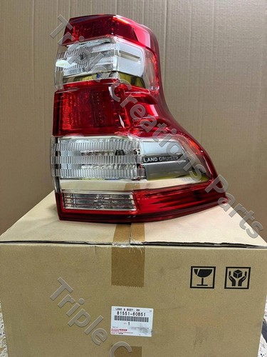 81551-60B51 Genuine Toyota Lens & Body Rear Combination Lamp RH ...