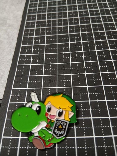 The Legend Of Zelda Link Super Mario Yoshi Pin Badge Pins | eBay