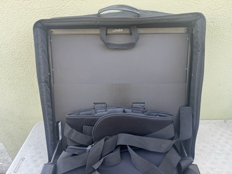 Saunders Portable Lumbar Traction Device w/Hand Pump HOME TRAC Deluxe ...