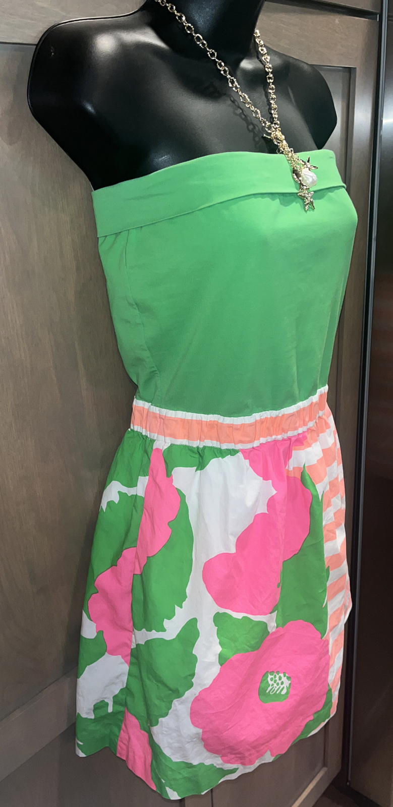 Lilly Pulitzer Mini Strapless Tube Top A-Line Pocket … - Gem