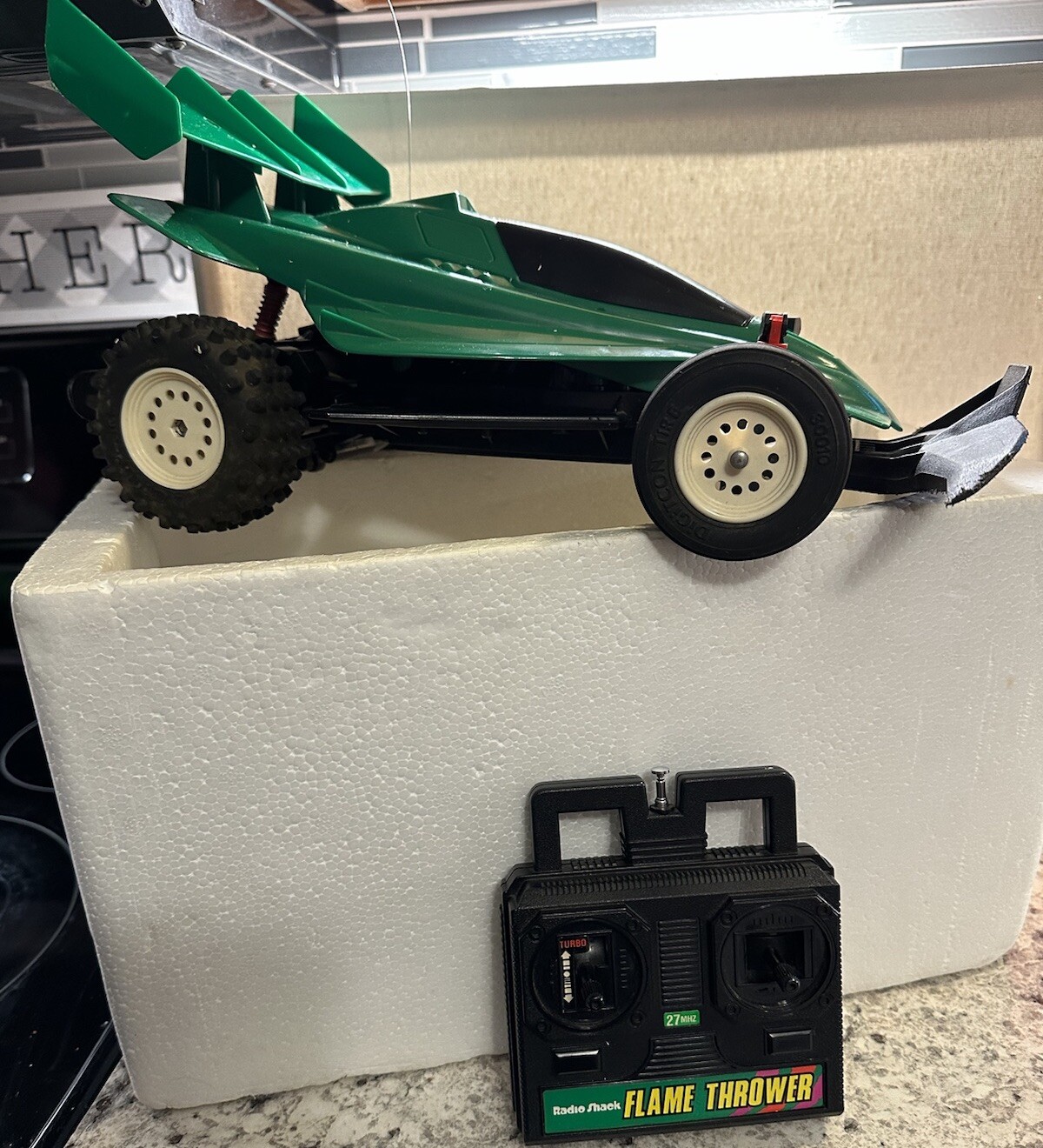 Vintage Radio Shack RC Flame Thrower Off-Road Buggy 60-4112 Off Road ...