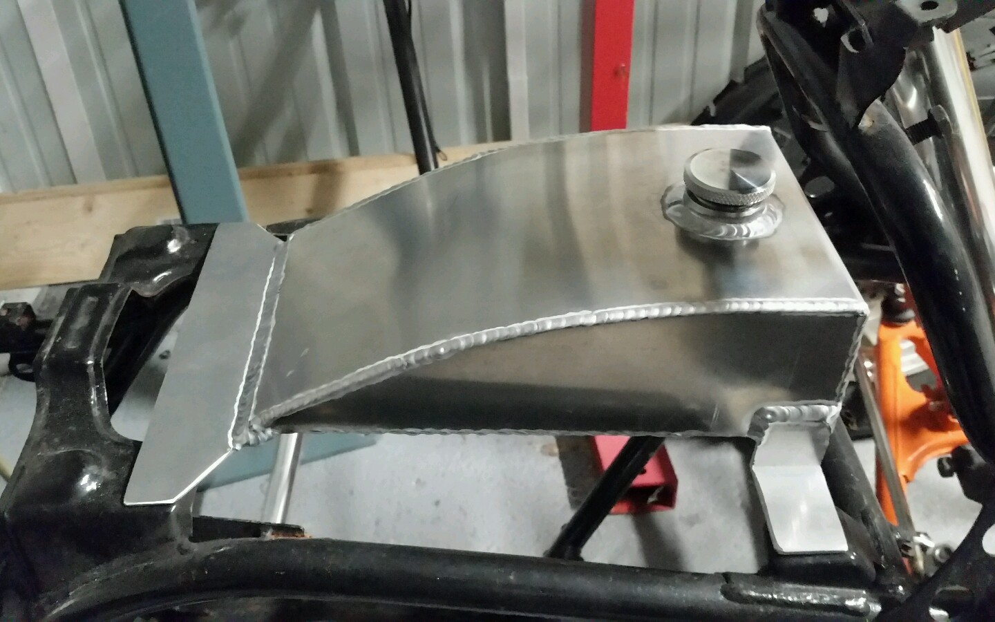 Yamaha Banshee Aluminum Race Tank | Drag Racing