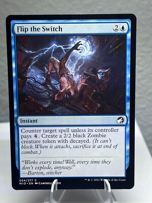 MTG Magic the Gathering Flip the Switch (54/553) Innistrad Midnight ...