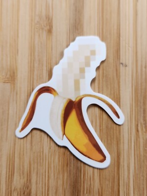 Banana Sticker Laptop Sticker FUNNY Sticker Comedy Meme Joke Decal ...