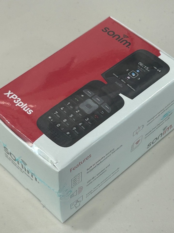 NEW Sonim XP3 PLUS XP3900 VERIZON UNLOCKED 4GLTE 16GB Android Rugged ...