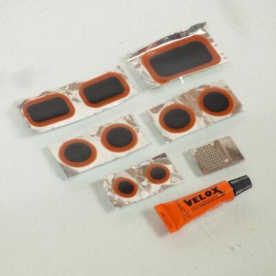 Kit rustine x 9 VELOX pour réparation de chambre à air vélo Neuf | eBay