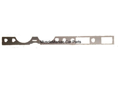 1965 Rambler Marlin Dash Insert Applique Engine Turned ALUMINUM 1 Pc 65 ...