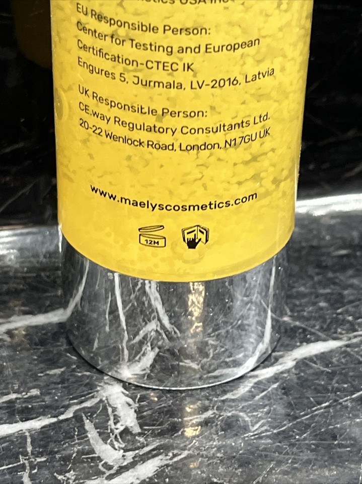 Maelys B- GLOWY Brightening body serum 3.38oz NEW In Box Free Shipping ...