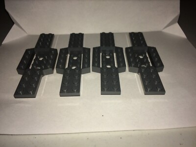 LEGO (4x pcs) LOT dark bluish gray Vehicle Base 4 x 12 x 3/4 52036 | eBay
