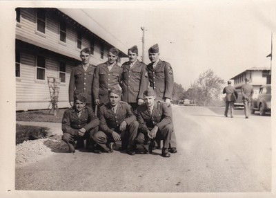 Original WWII Photo NAMED ARMORED SCHOOL TANK DRIVERS PATCH 1943 Fort ...