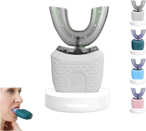 Scandinavian Smiles Toothbrush, U Shaped Toothbrush, 360° Oral Cleaning ...