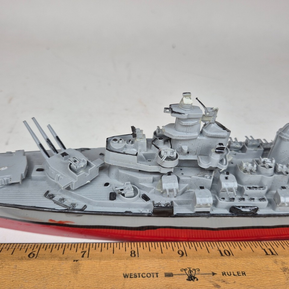 Revell USS Missouri Plastic Assembled Model Mighty Mo Battle Ship | eBay