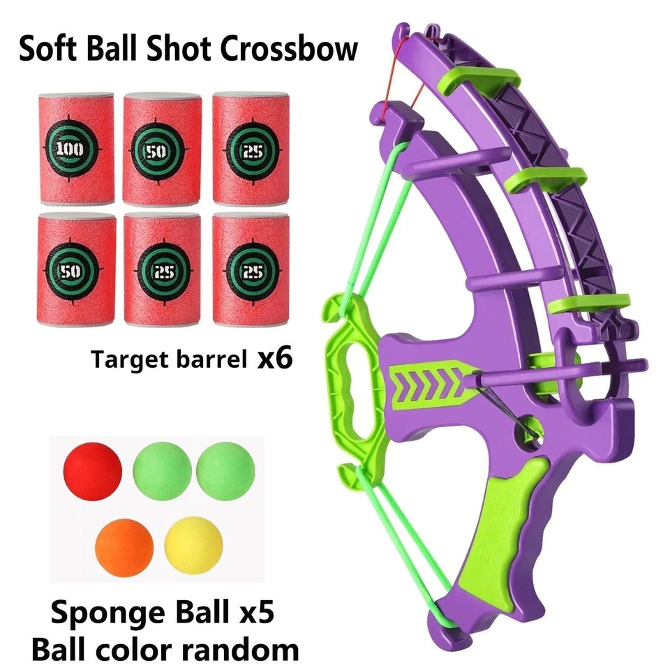 Kids Soft Bullet Target Practice Toy | Educational Shooting Game for ...