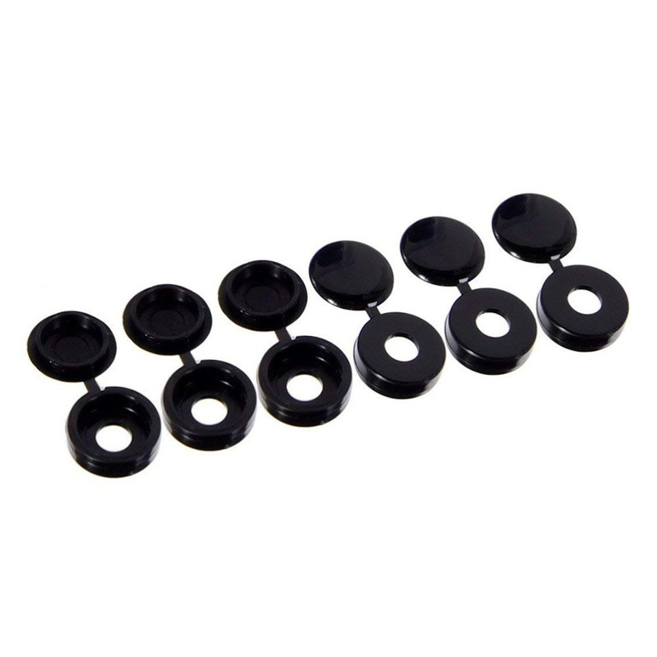 50pcs Screw Protection Cover Screw Decor Cover for Bike Car (Black) | eBay