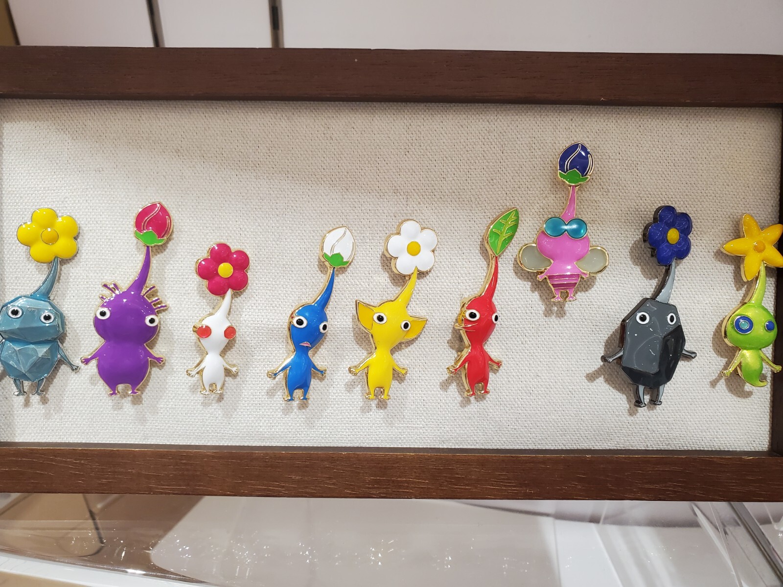 PIKMIN Pin Badge complete set of 9 Nintendo Tokyo Store Switch Games JP ...