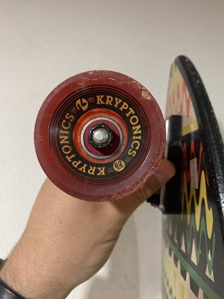 Kryptonics Skateboard Since 1965 Trucks/Wheels/Board Vintage Vibrant ...