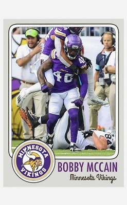 Bobby McCain Minnesota Vikings Football Card! | eBay