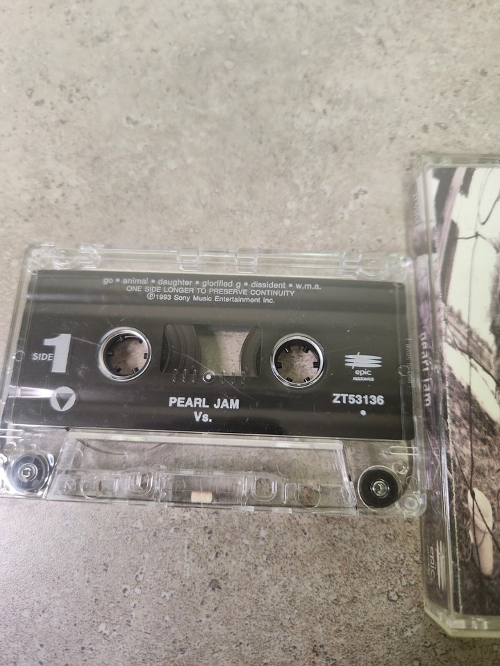 Vs. by Pearl Jam (Cassette, Oct-1993, Epic) 74645313641| eBay