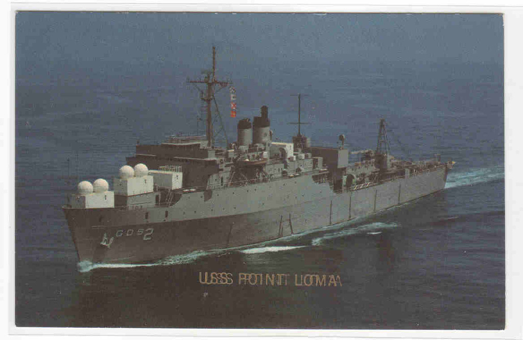USS Point Loma AGDS-2 Trident Missile Support Ship US Navy Ship ...