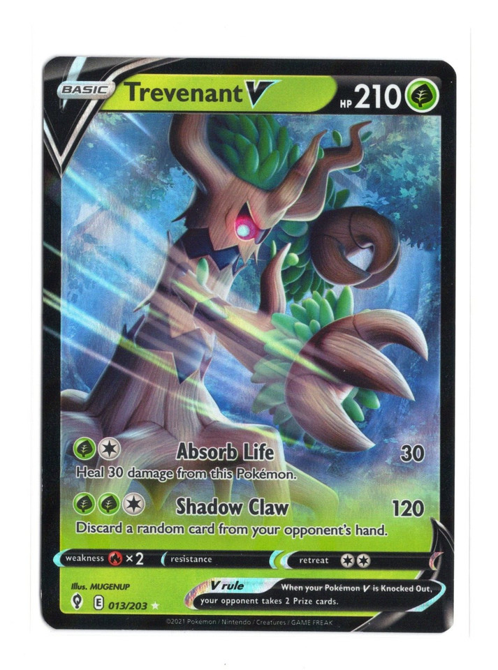 Trevenant V 013/203 SWSH07: Evolving Skies for sale | eBay