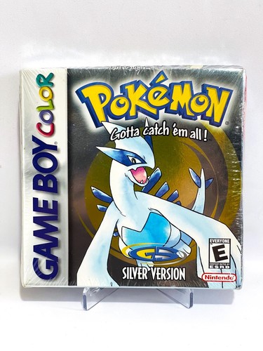Pokemon Silver Version Nintendo Game Boy Color GBC Factory Sealed - New ...