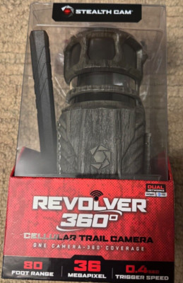 Stealth Cam Revolver 360 Cellular Trail Camera - 36MP NEW!! | eBay