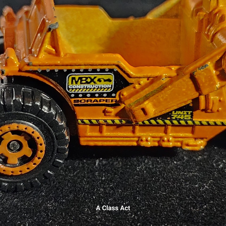 2007 Matchbox MB745 Earth Scraper. MBX Construction. Our T8187 | eBay