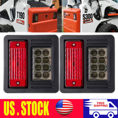 2pcs LED Taillight Rear Light 6670284 for Bobcat S100 S130 T550 T590 ...