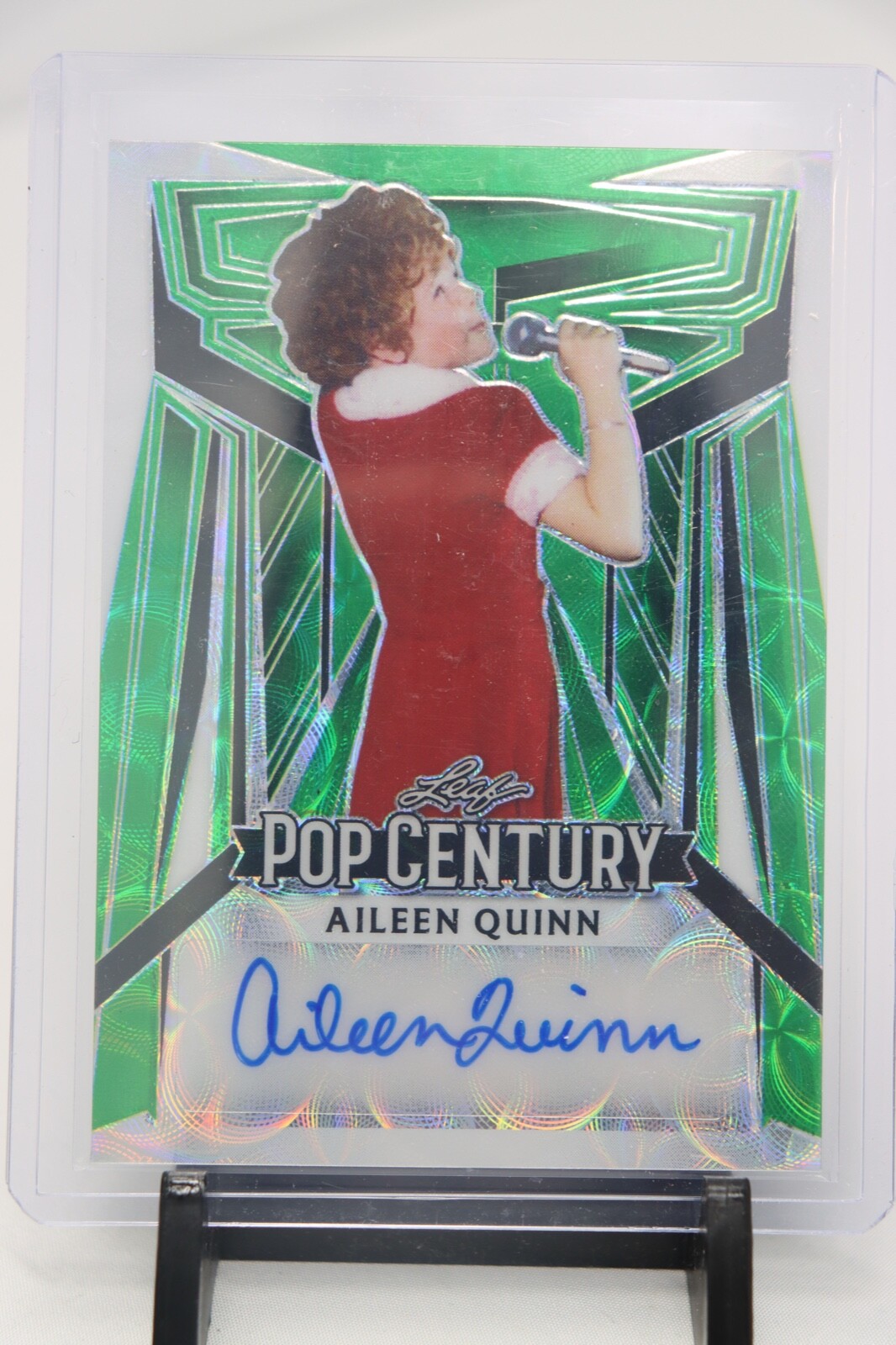 2023 Leaf Pop Century AILEEN QUINN Autograph Card 1/3 ANNIE ACTRESS ...