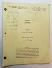 DARKROOM / Peter Allan Fields 1981 TV Series Script, James Coburn ...