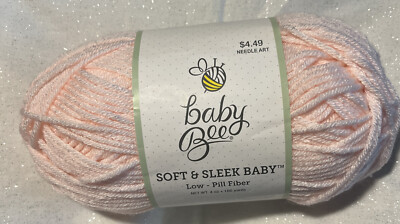 Baby Bee Soft & Sleek Baby Low-Pill Fiber Yarn PINK-A-BOO NEW | eBay