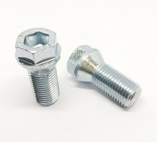 20x Wheel Spacer Short Head Bolts Thread M14 x 1.5 x 24mm key 17mm Made ...