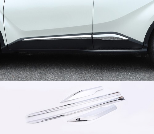 For 2018-2021 2022 TOYOTA CHR C-HR Chrome Car Body Side Door Molding ...