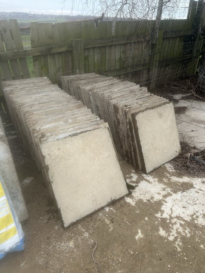 Heavy-duty Paving Slabs 2ft square (23) | eBay UK