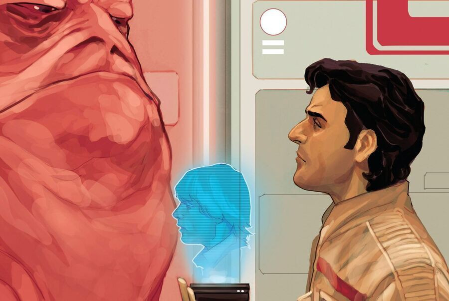 Playmat Desk Mat Comics Star Wars poe 24x14in stitched high quality | eBay