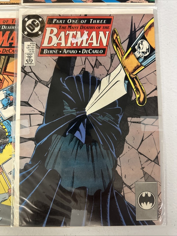 Batman #433 434 435 436 437 438 439 Lot Run Set 1989 DC Comics 1st ...