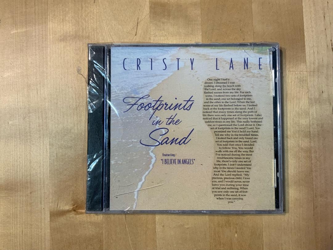 Footprints In The Sand Cristy Lane audioCD - Good 88751198122| eBay