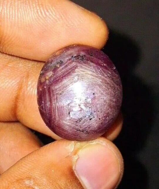 STAR RUBY RARE 100% NATURAL VIOLET OVAL 56.60 CT CABOCHON LOOSE GEMSTONES | eBay