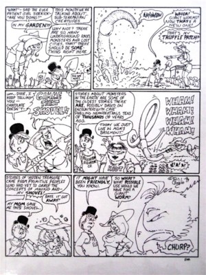 PHIL FOGLIO PHIL & DIXIE'S COMIC STRIP # 35 DRAWING SIGNED | eBay